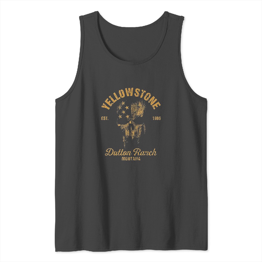 Yellowstone Dutton Ranch Train Station Tours Tv Show Tank Tops