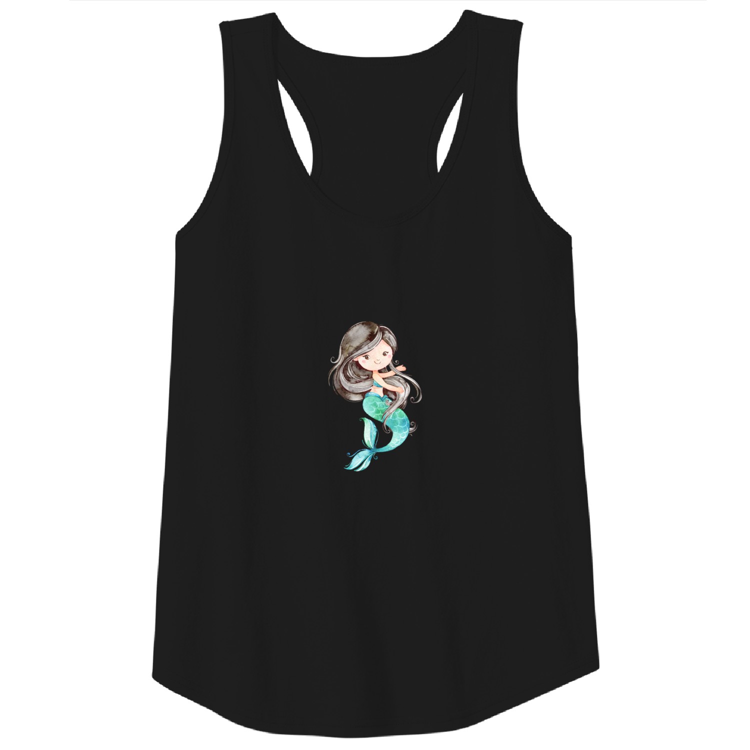 Mermaids Little Mermaid Arielle Fish H2O Tail Sea Tank Top