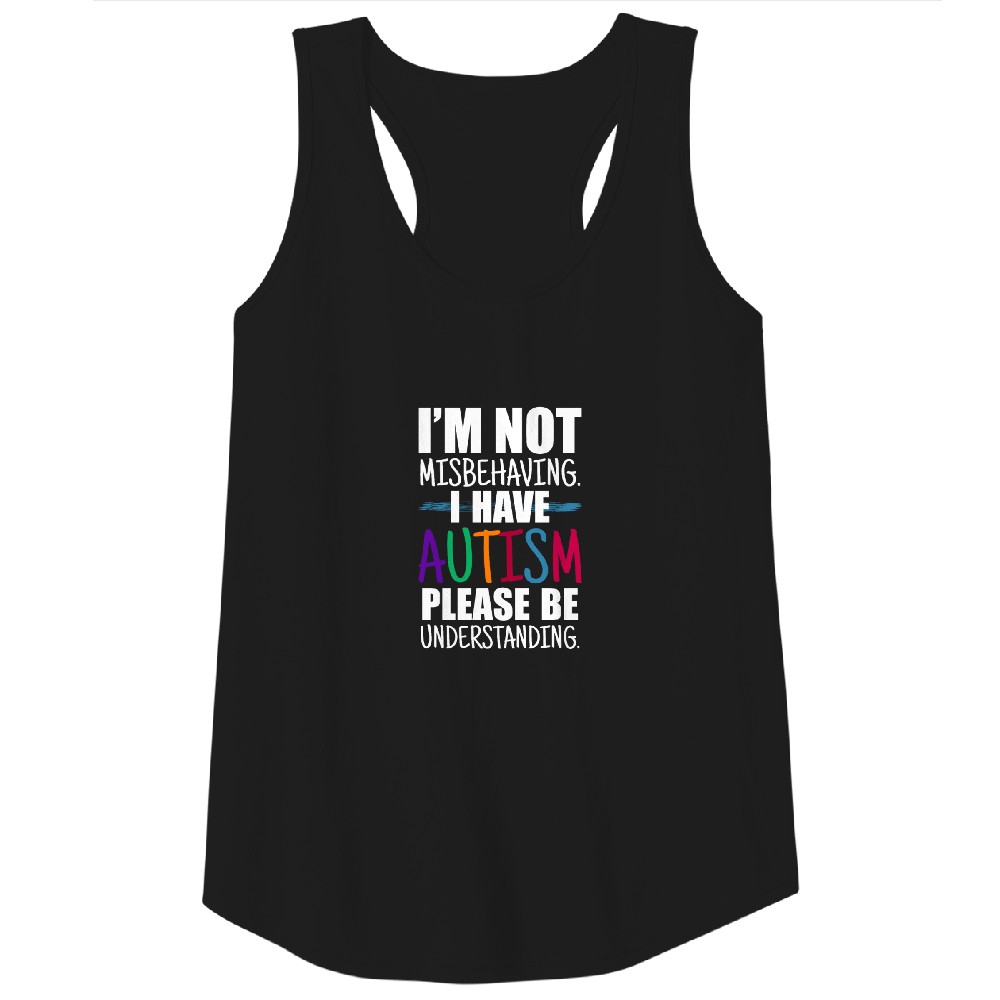 Autism LFA HFA AS Asperger Autist Syndrome Tank Top