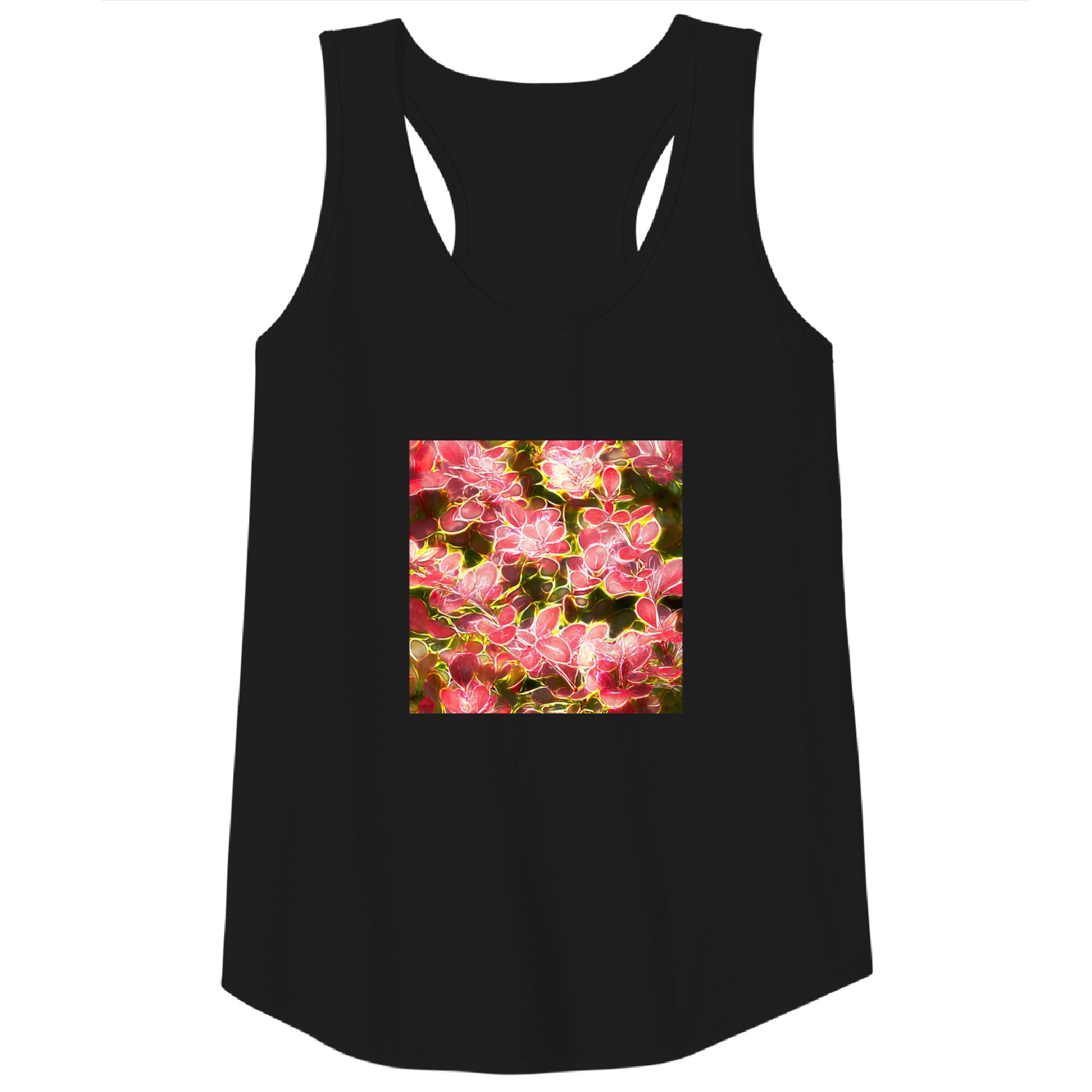 Leaf Of Berberis Thunbergii Atropurpurea Hedge Pla Polo Tank Top
