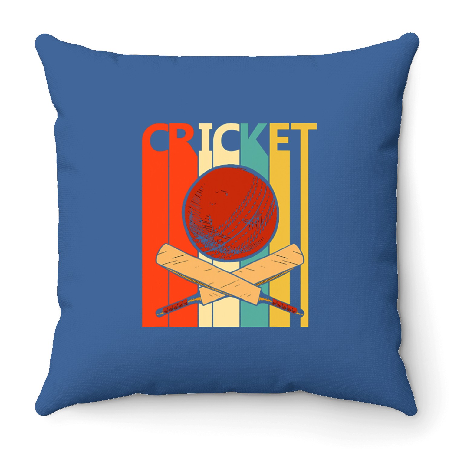 Cricket Fan Vintage Cricket Equipment Cricketer Sport GiftCricket Throw ...