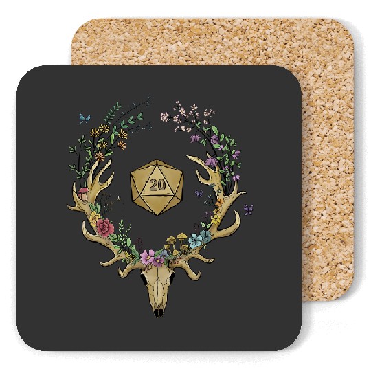 DnD Druid Symbol - Dnd - Coasters