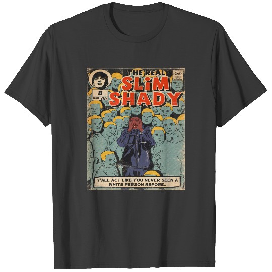 The Real Slim Shady Comic Art Book Retro Vintage 90s Hip Hop Gifts For ...