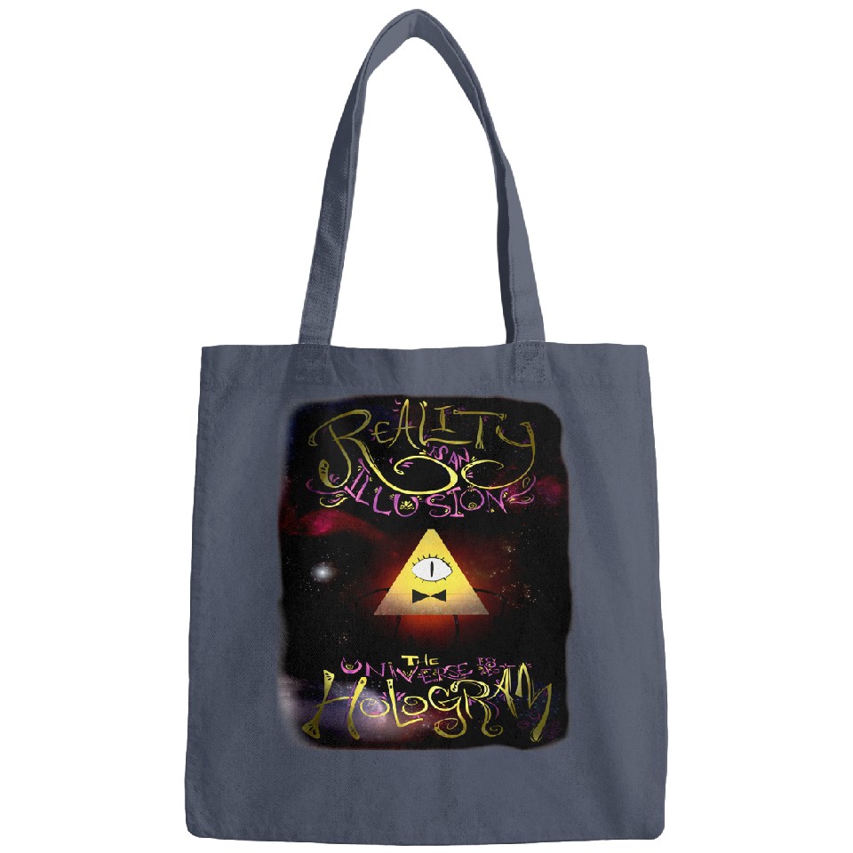 Reality Is An Illusion - Bill Cipher Bags Designed & Sold By JermaineOlarte