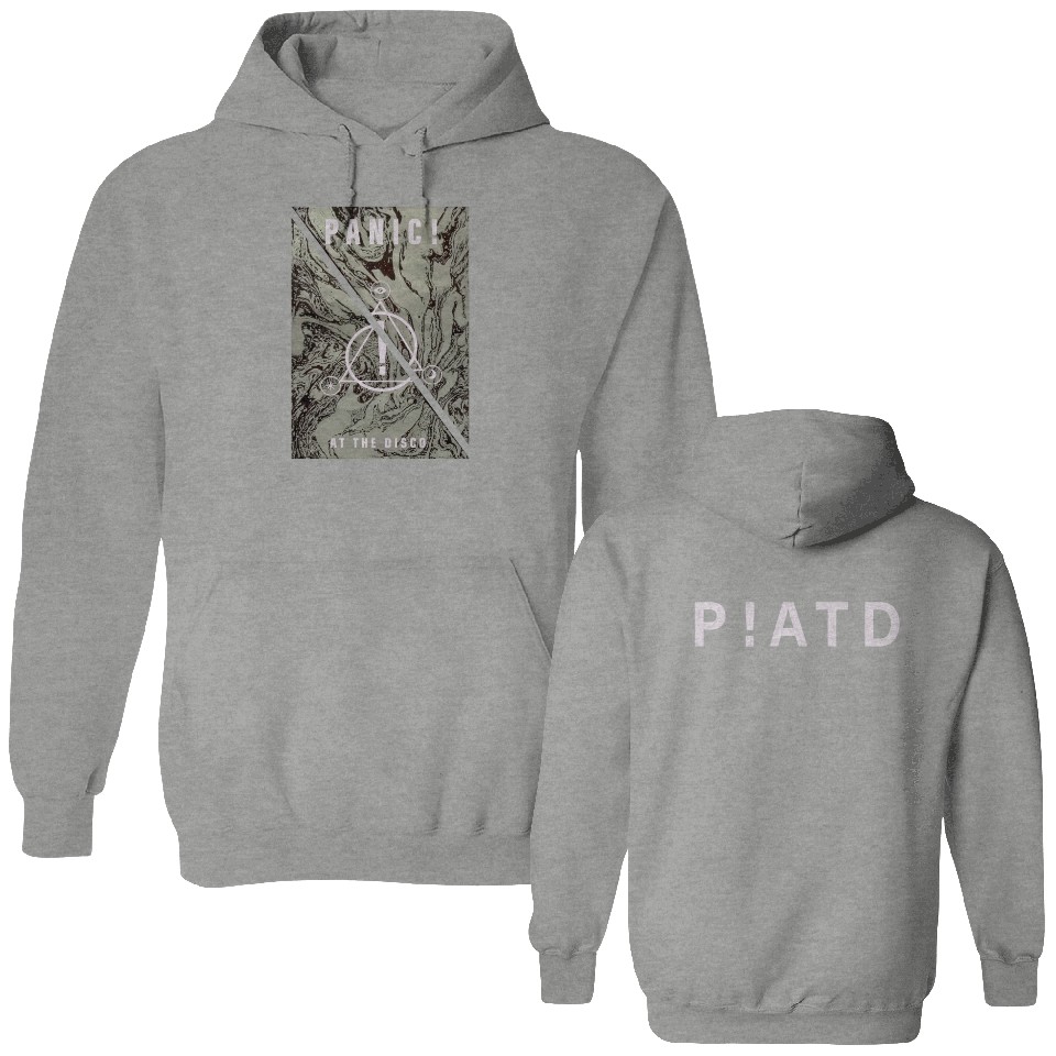 Panic! At The Disco P!ATD Black Unisex Double Sided Hoodies ...