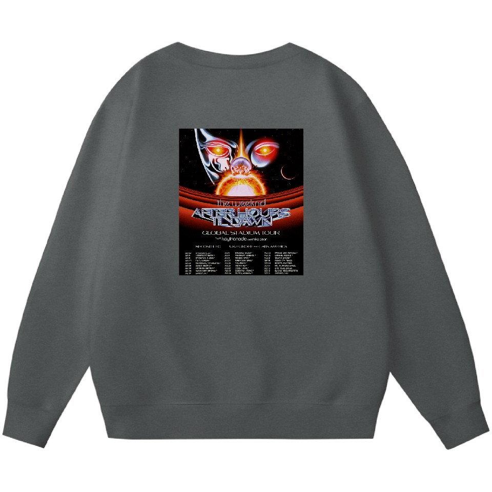 Weeknds After Hours Til Dawn 2023 Tour 2 Sides Double Sided Sweatshirts ...