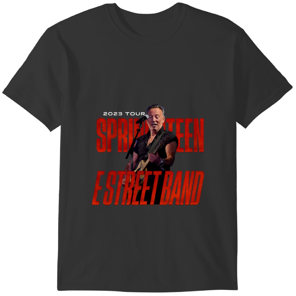 Bruce Springsteen The E Street Band Tour 2023 Tshirt, Music Tour 2023 ...