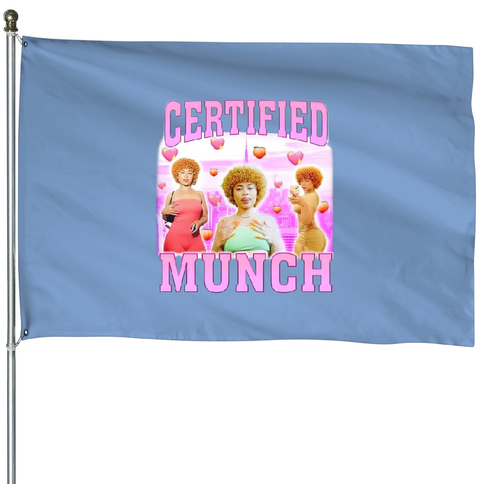 Certified Munch House Flags, Ice Spice Certified Munch House Flags | 29% OFF Today Sale ...