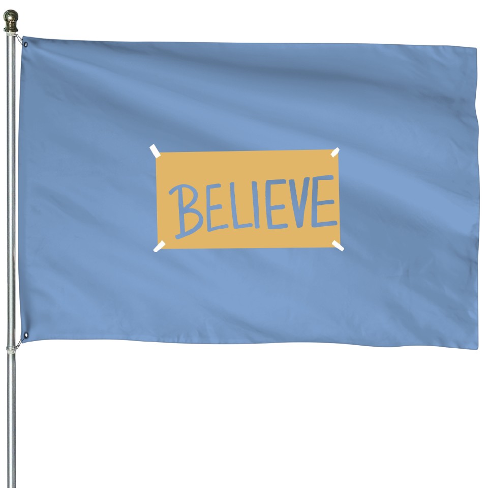 Ted Lasso Believe House Flags, Believe Ted Lasso House Flags, Roy Kent ...