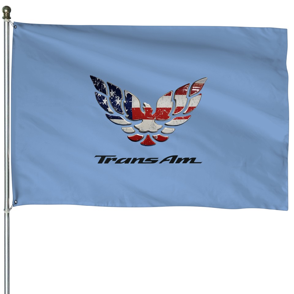 Mens American Muscle - Pontiac Firebird Trans Am Premium House Flags ...