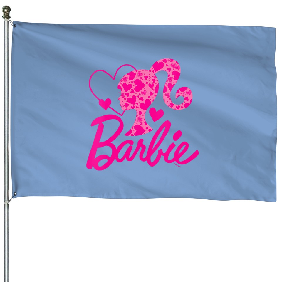 Womens Barbie - Heart Logo House Flags | ID 12696373 by Eduardo Ruiz ...