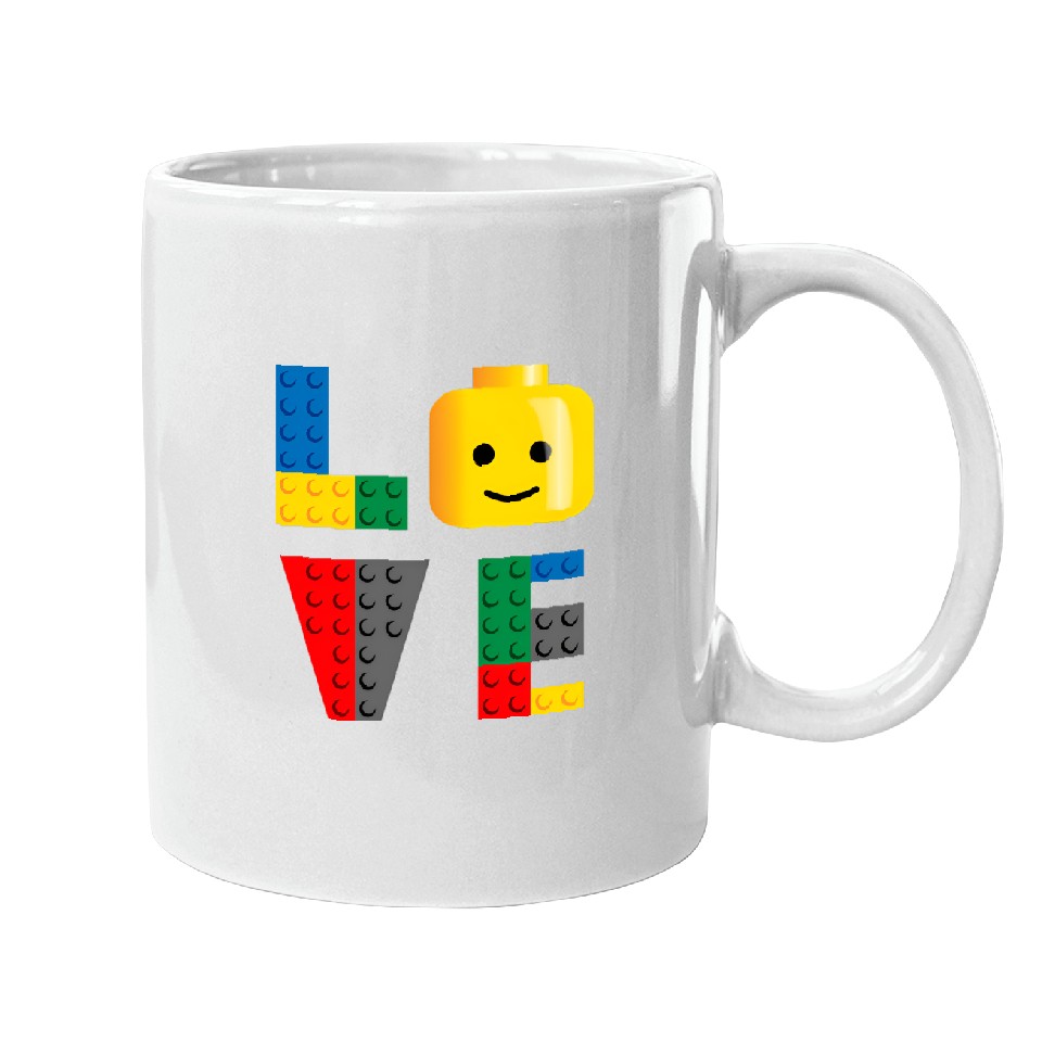 Amoureux De Légo - Légo - Tasse Céramique Conçu & Vendu Par Yixin Zeng