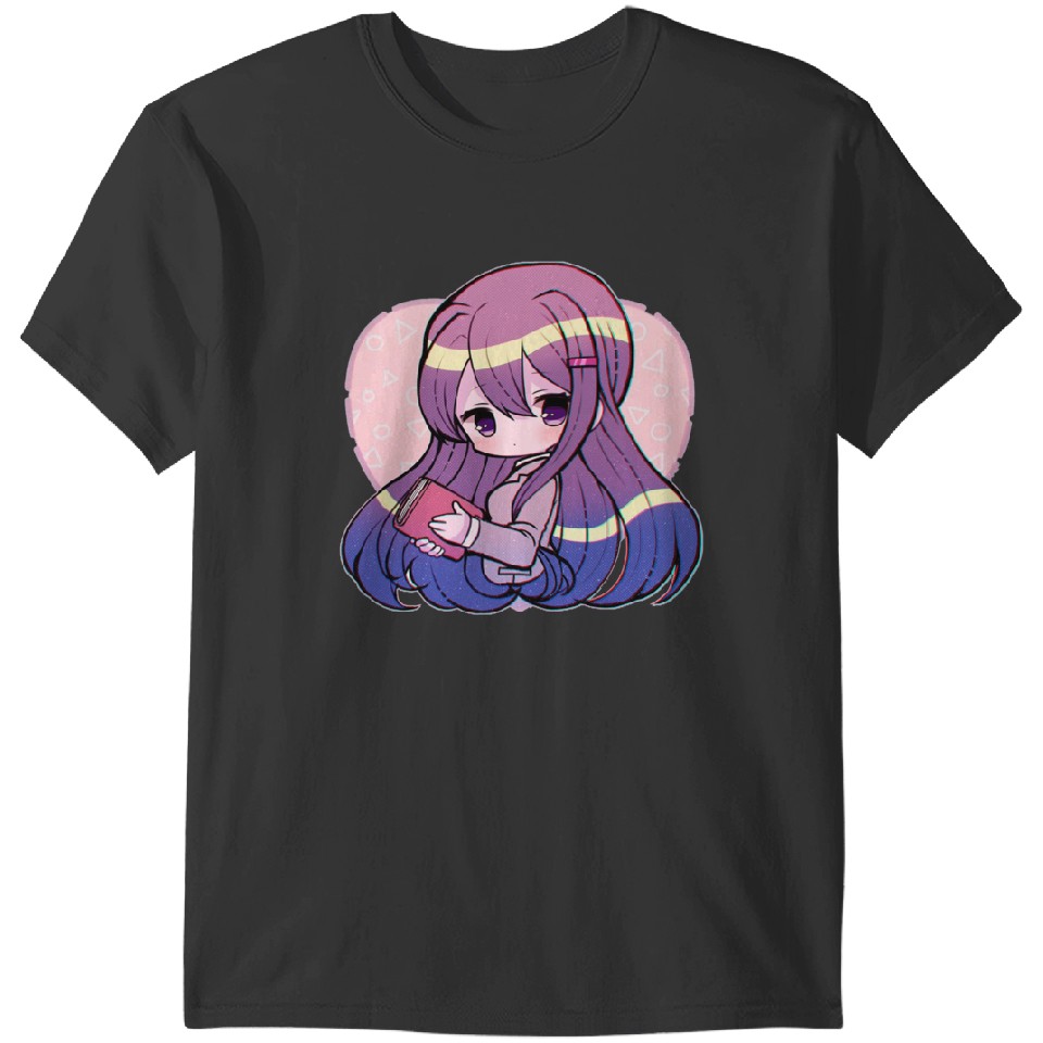 Doki Doki Literature Club Yuri T-Shirts Designed & Sold By CigyuiBroise