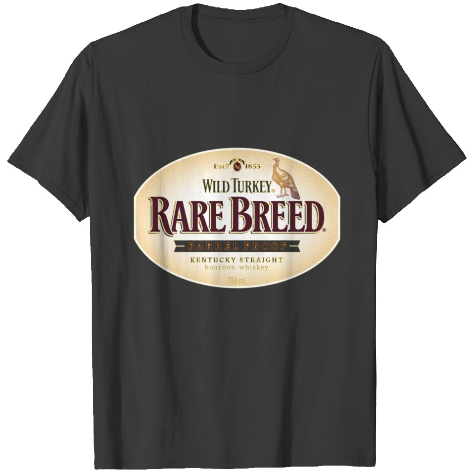 Wild Turkey Rare Breed-Bourbon Whiskey-Logo T-shirt | 29% OFF Today ...