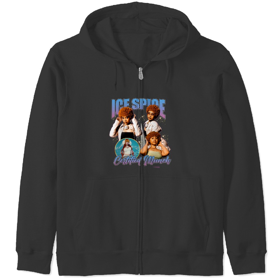 Ice Spice Munch, Ice Spice Merch, Ice Spice Zip Hoodies, Ice Spice Zip ...