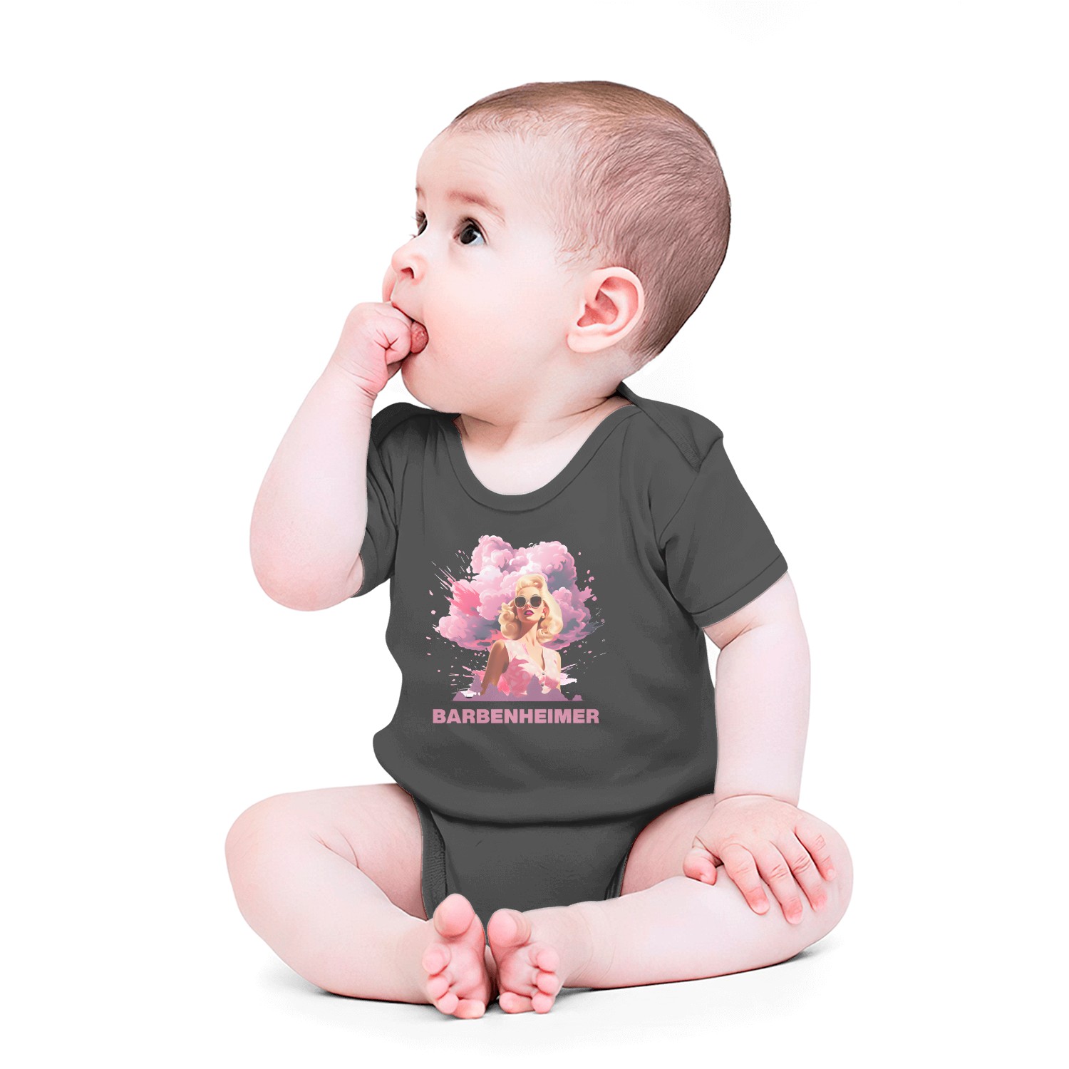 Barbenheimer 2023 Barbie Dream House Babystrampler