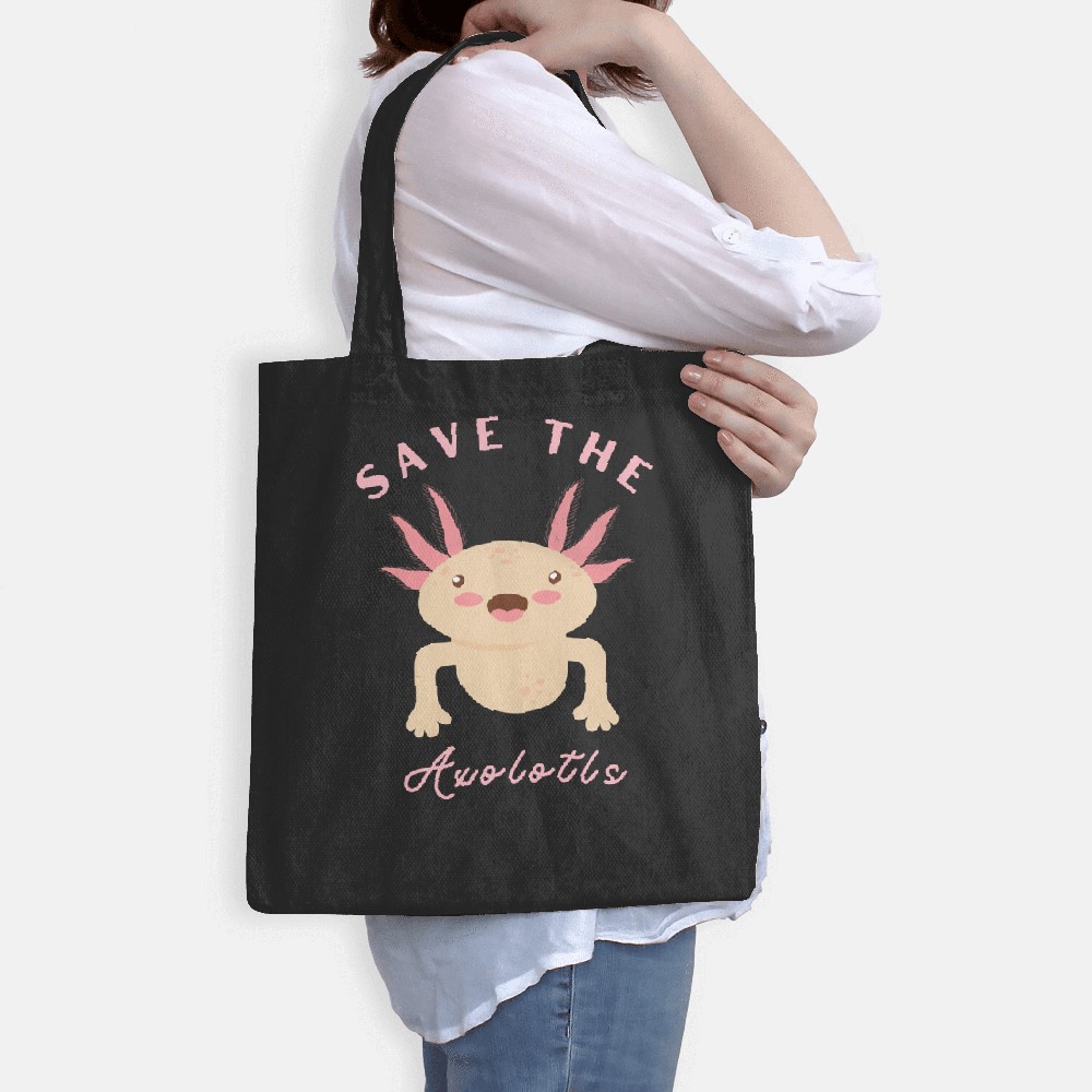 Axolotls Lovers Save The Axolotls Bags