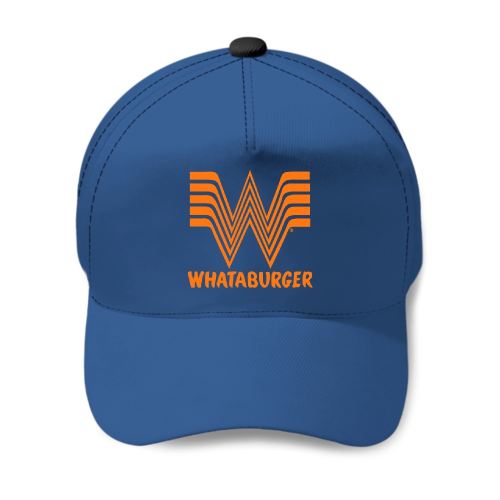 Whataburger Fast Food Restaurant Logo Baseball Caps