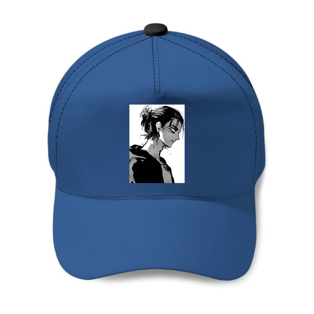 Shingeki No Kyojin - Eren Yeager Jaeger Baseball Caps