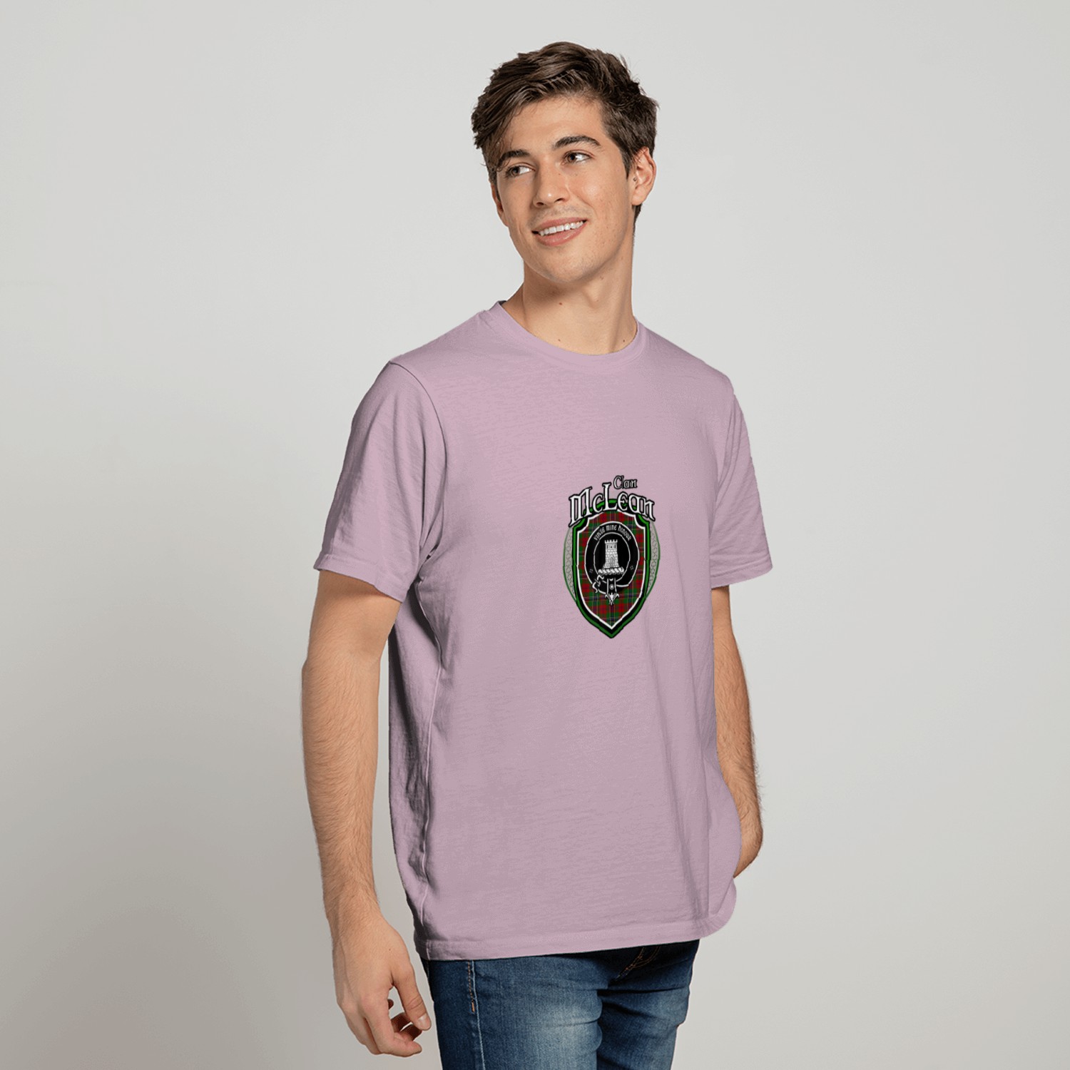 Mclean Clan Crest Scottish Clan Mclean Family Cr Camisetas Clásicas
