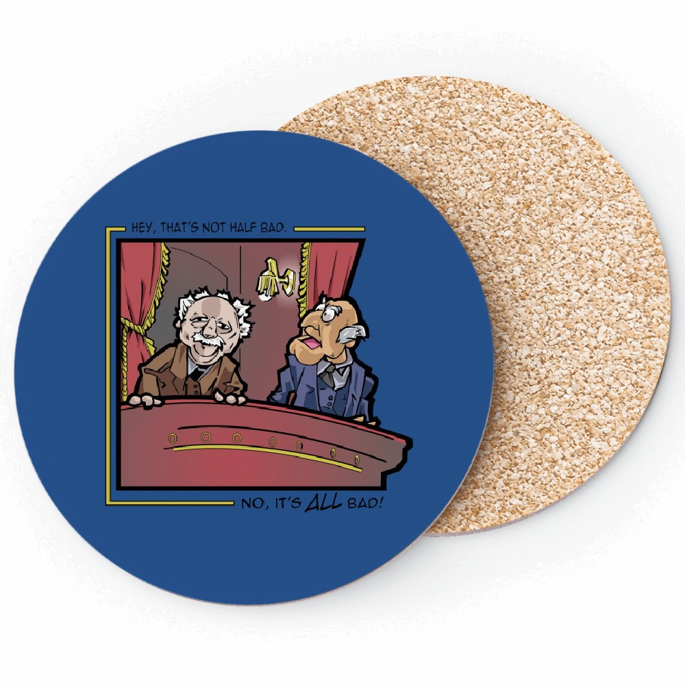 Statler And Waldorf: The Hecklers - Muppets - Coasters