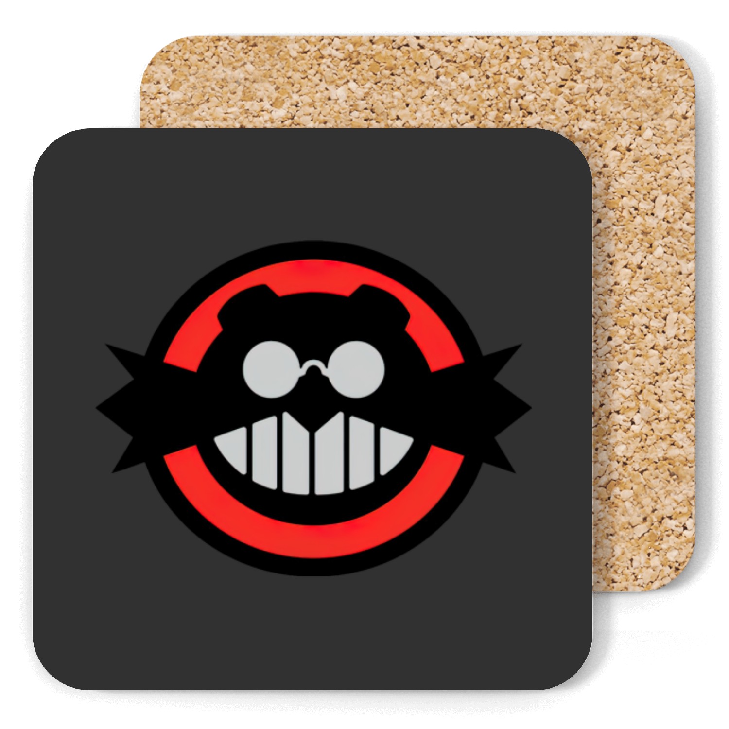 Robotnik Logo - Sonic The Hegdehog - Coasters
