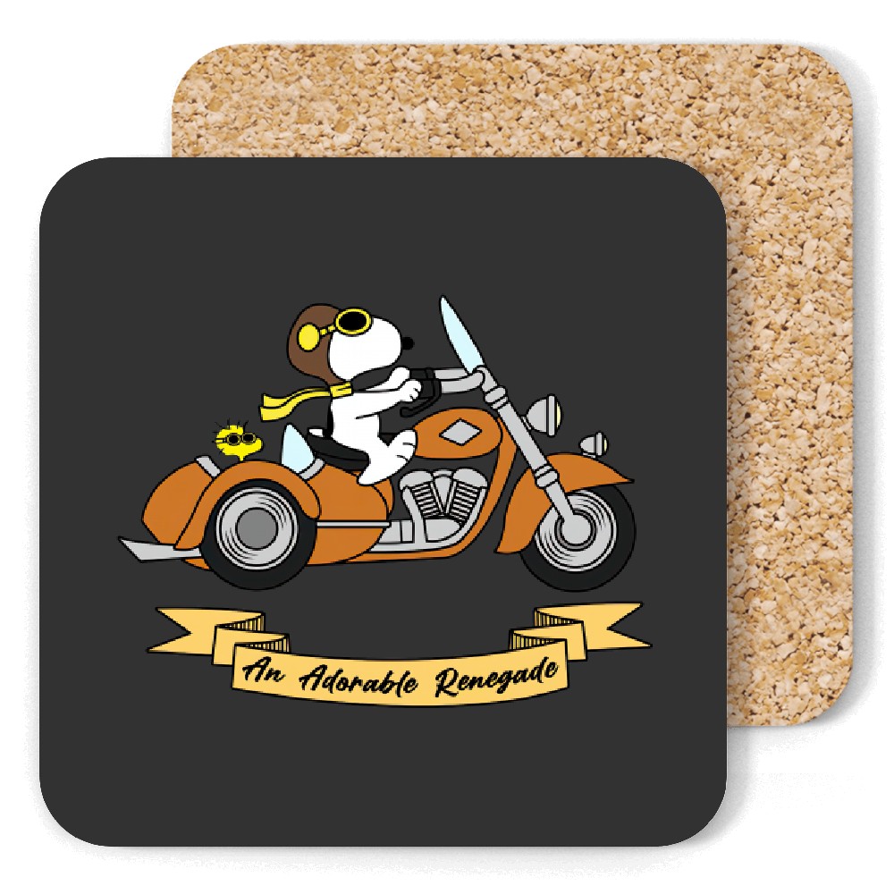 Snoopy Motorcycle - Snoopy - Coasters