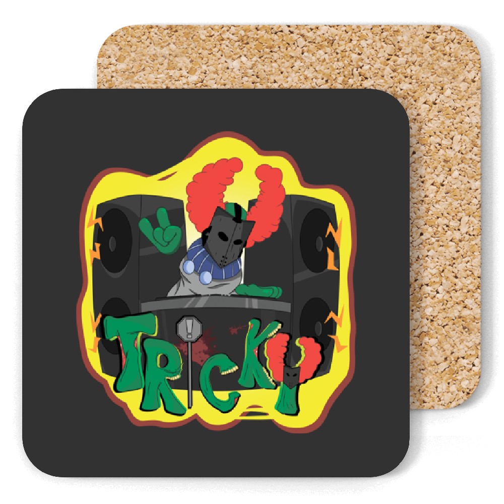 Tricky Fnf Mod Character Graffiti - Fnf Tricky - Coasters