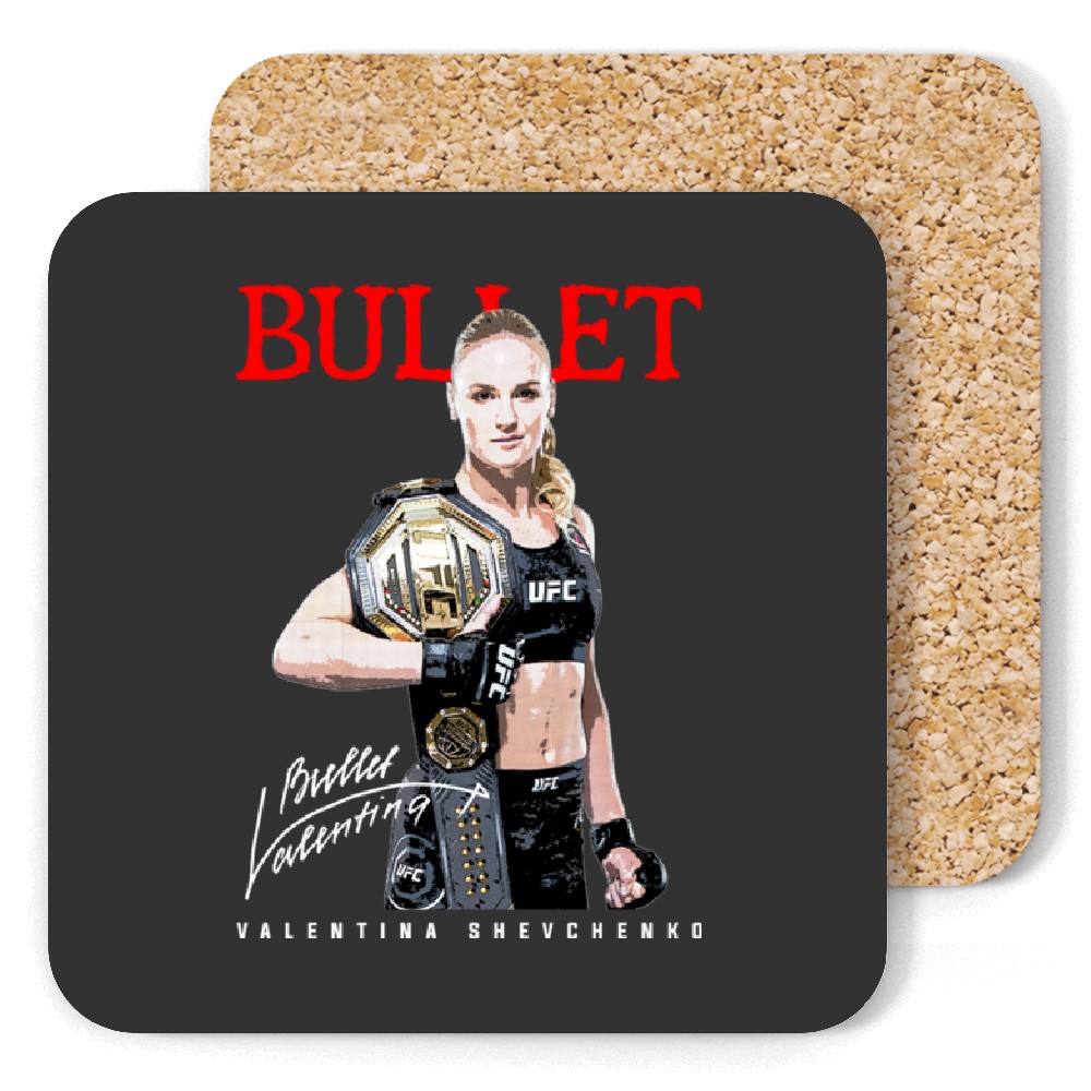 Bullet Valentina - Valentina Shevchenko - Coasters