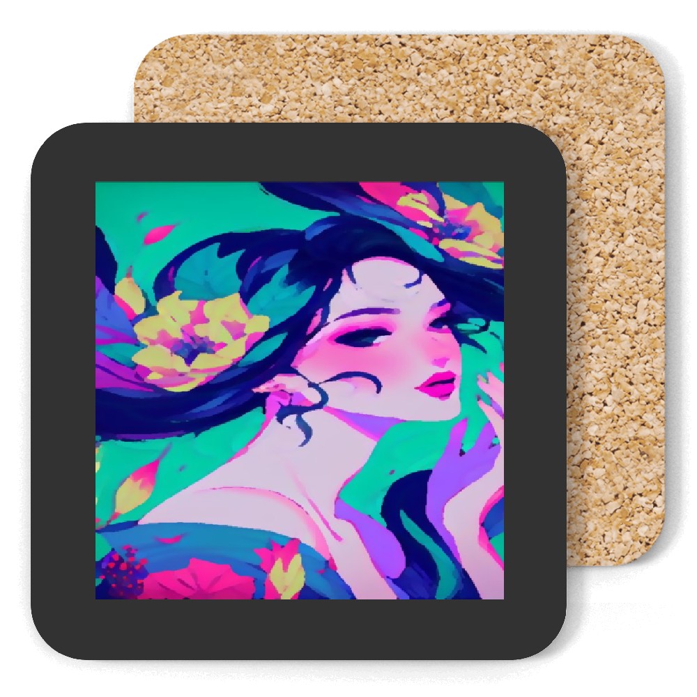 Y2k Aesthetics Totally Barbie Glitter Sphere Coasters