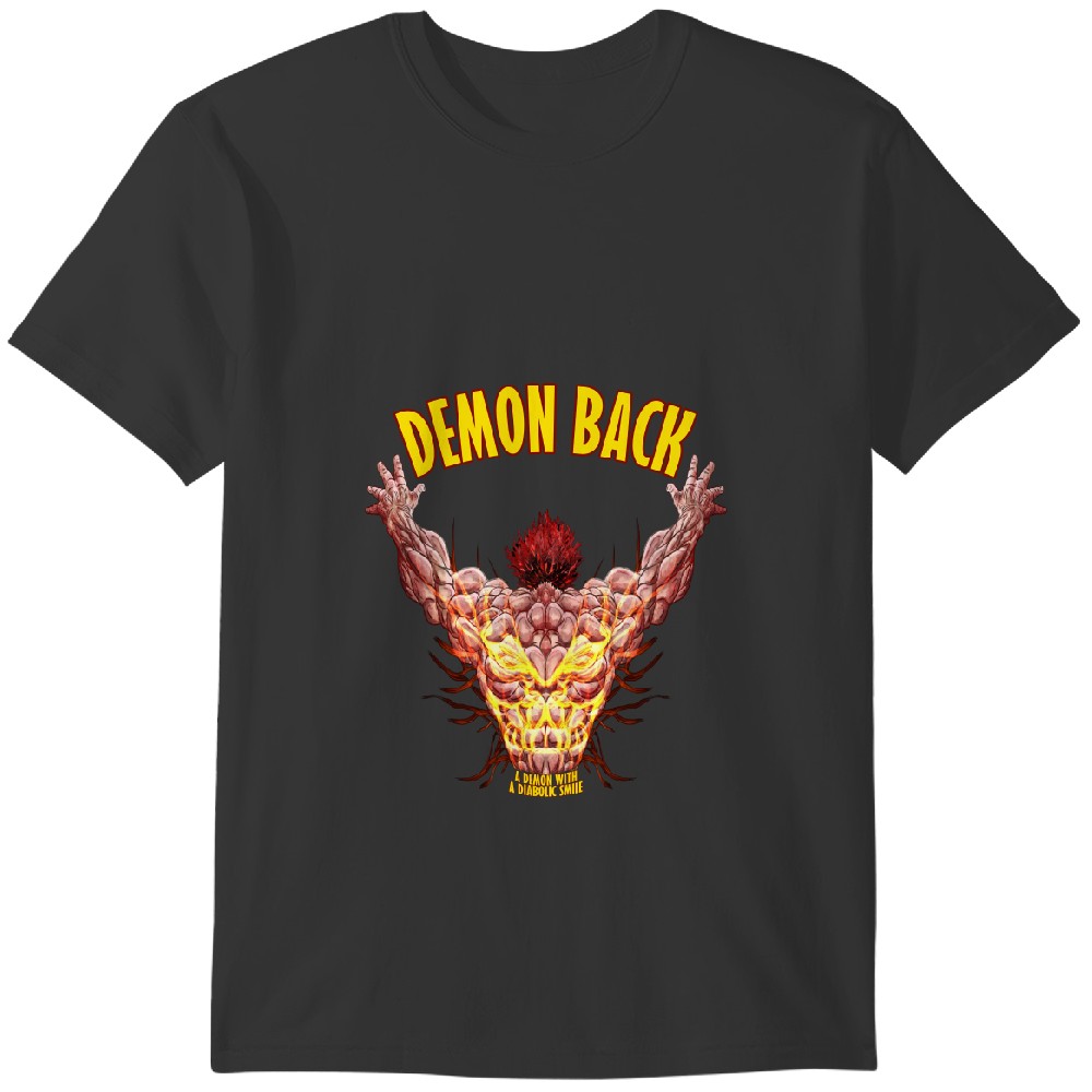 Baki Demon Back T-shirt, Baki Demon Back Shirt