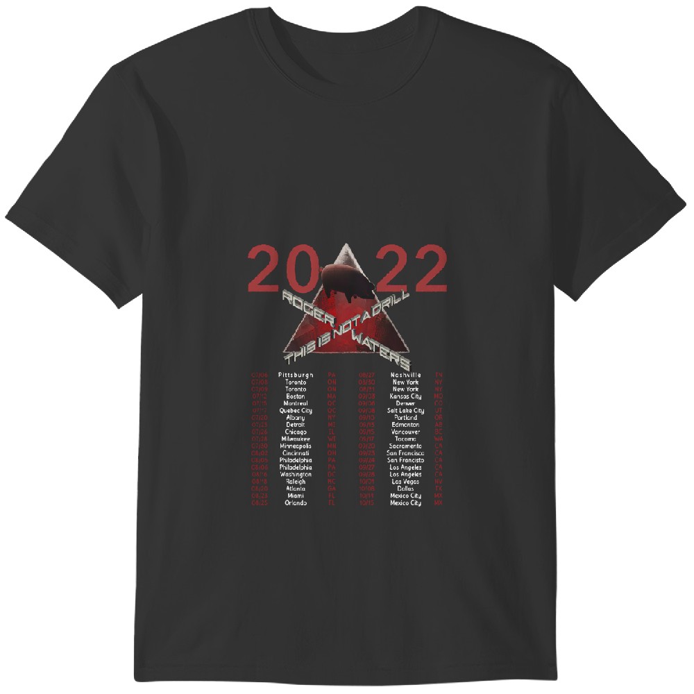 2 Sided Roger Waters Tour 2022 Shirt, This Is Not A Drill Concert Roger ...