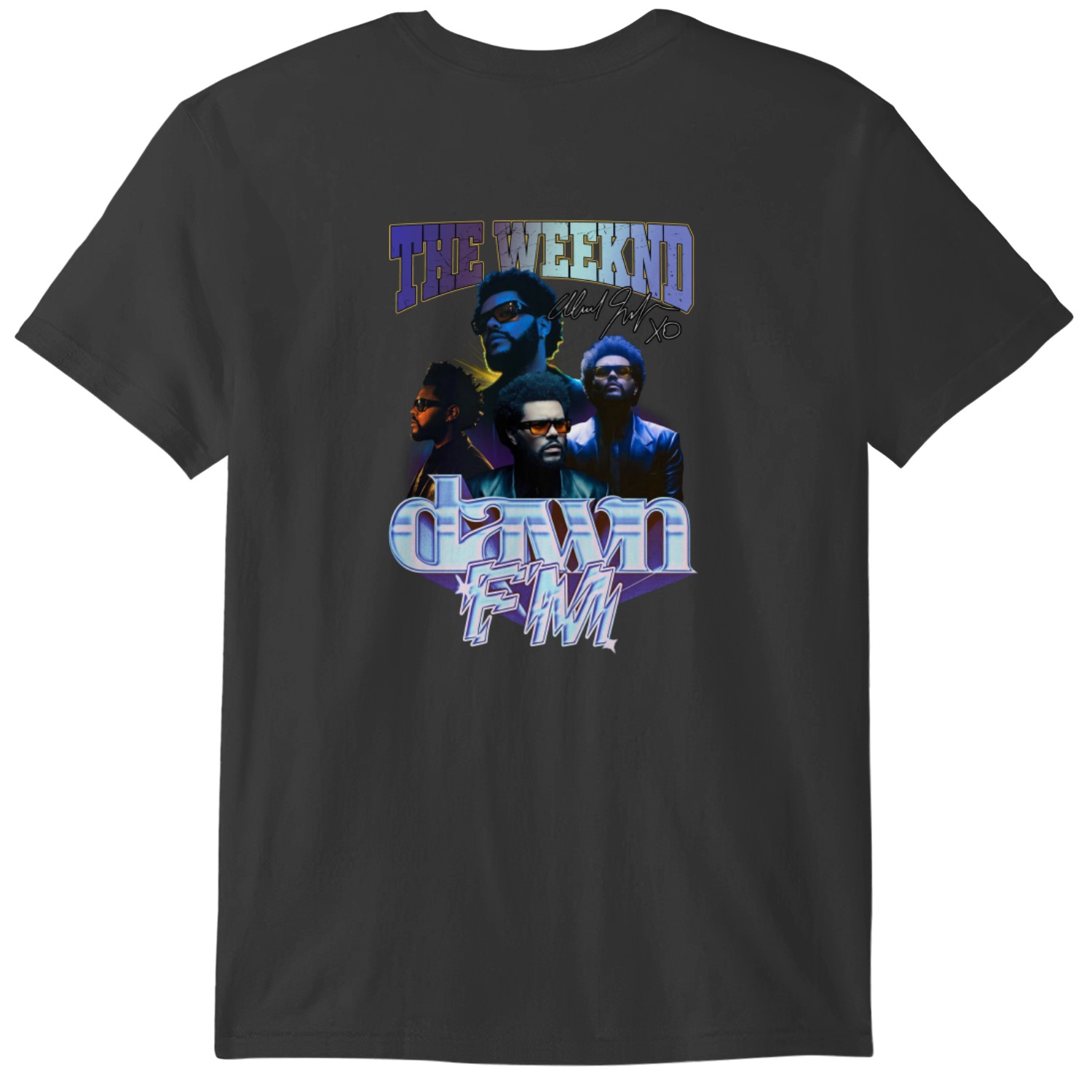 The Weeknd Shirt V10, The Weekend Tour 90s Vintage Double Sided T-Shirt