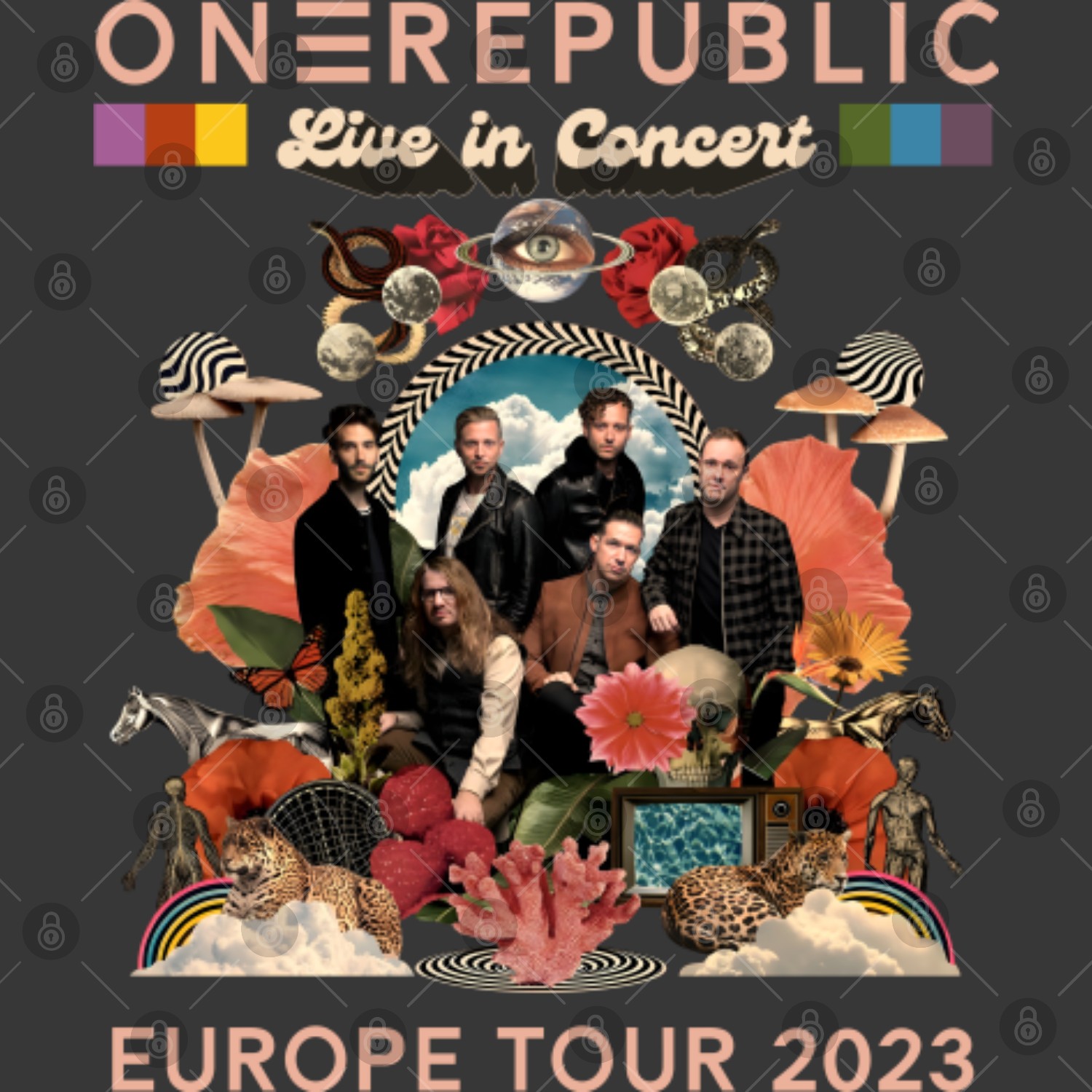 OneRepublic 2023 Europe Tour Shirt, OneRepublic Band Fan Shirt ...