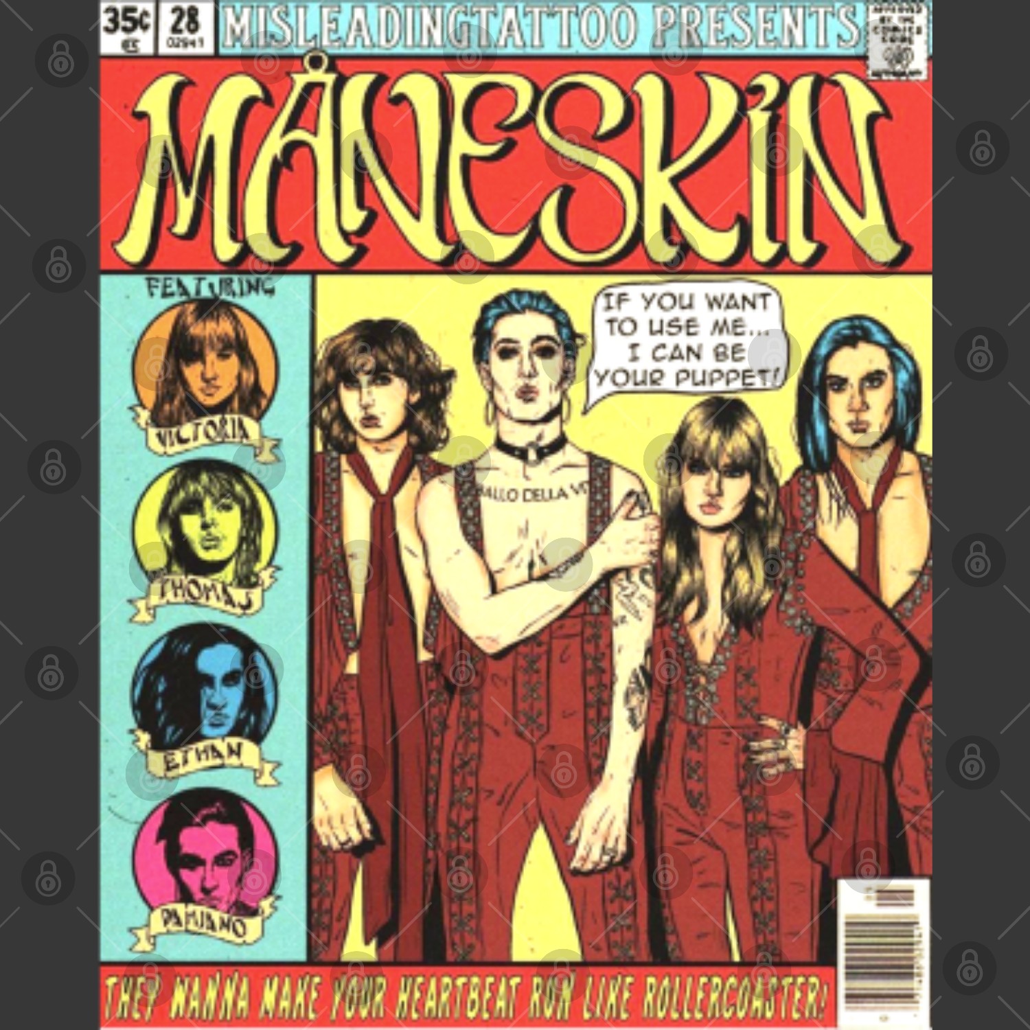 Vintage 2023 Maneskin Rush! World Tour Shirt, Mneskin Band Shirt ...
