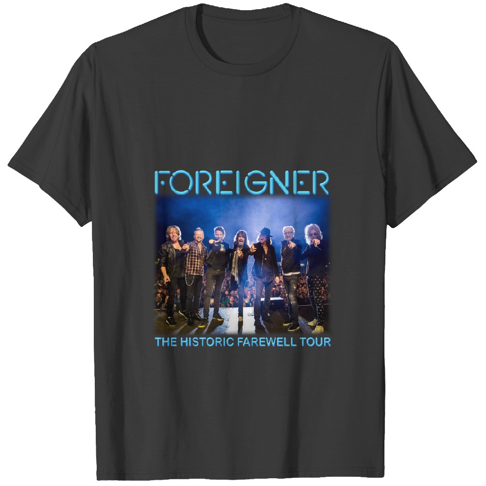Foreigner Shirt, Foreigner The Histroric Farewell Tour 2023 Shirt ...