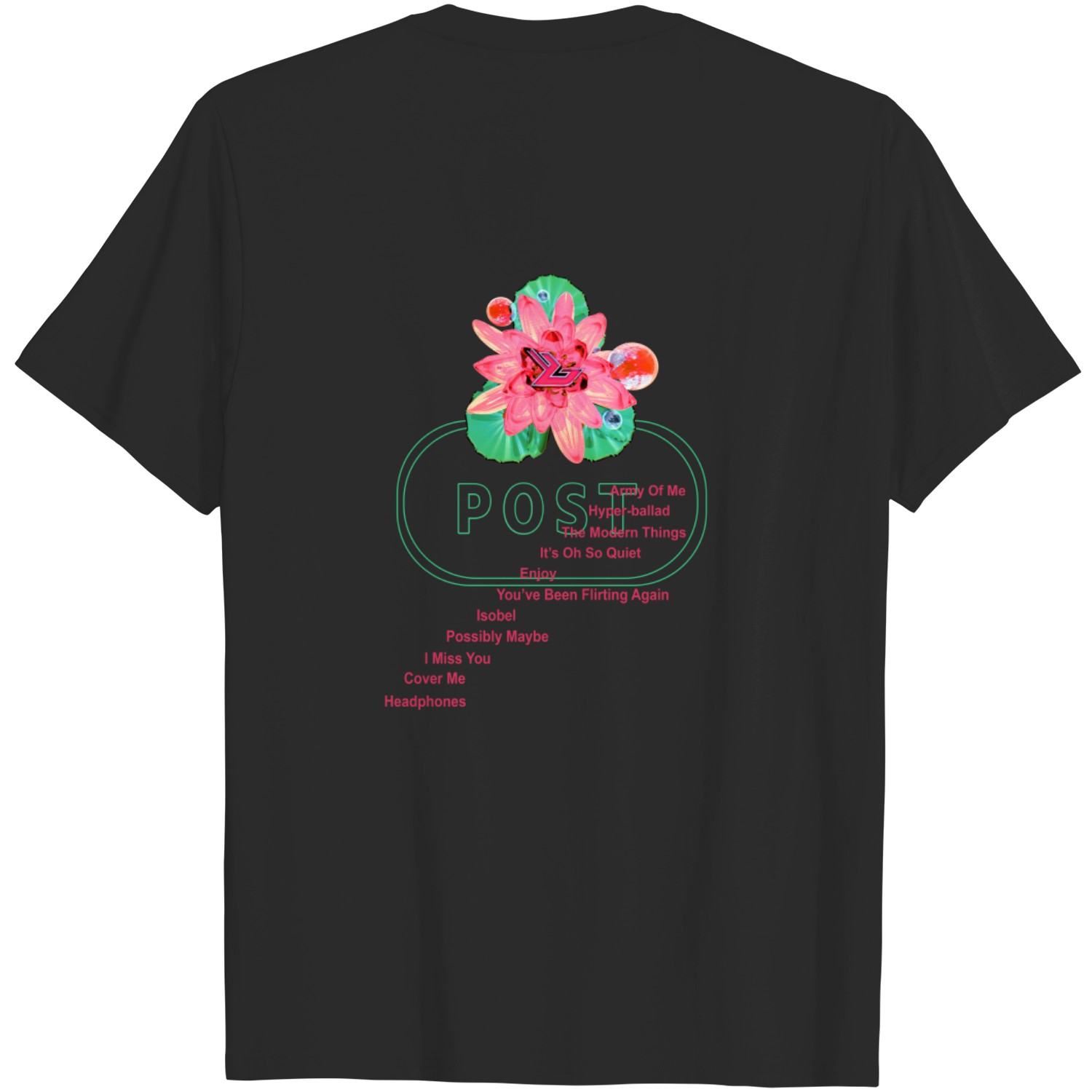 Bjork Post Talbum Shirt