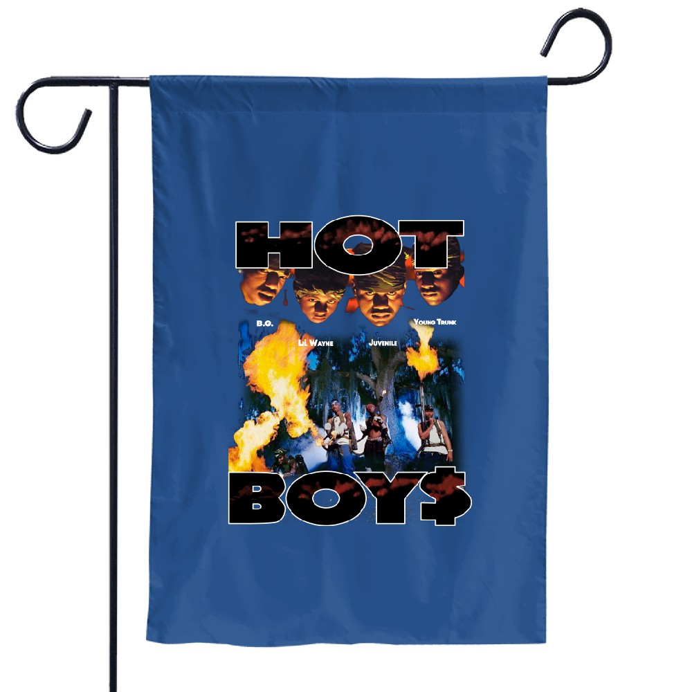 Vintage Hot Boys Guerrilla Warfare Garden Flags, Hot Boys Garden Flags ...