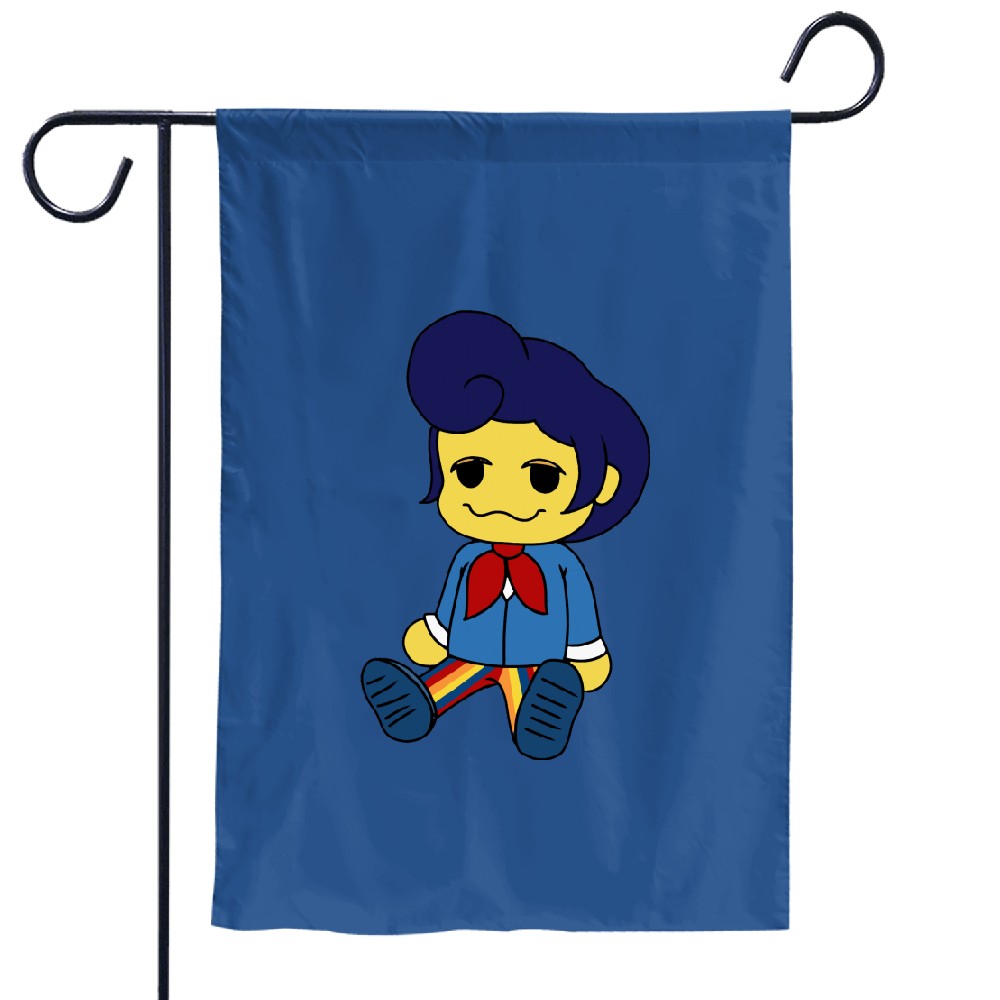 Cute Welcome Wally Darling Chibi Garden Flags