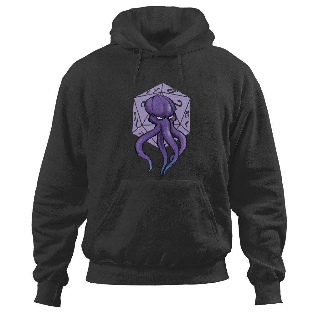 The Absolute - BG3 Mind Flyer And D20 Ilithid Hoodies