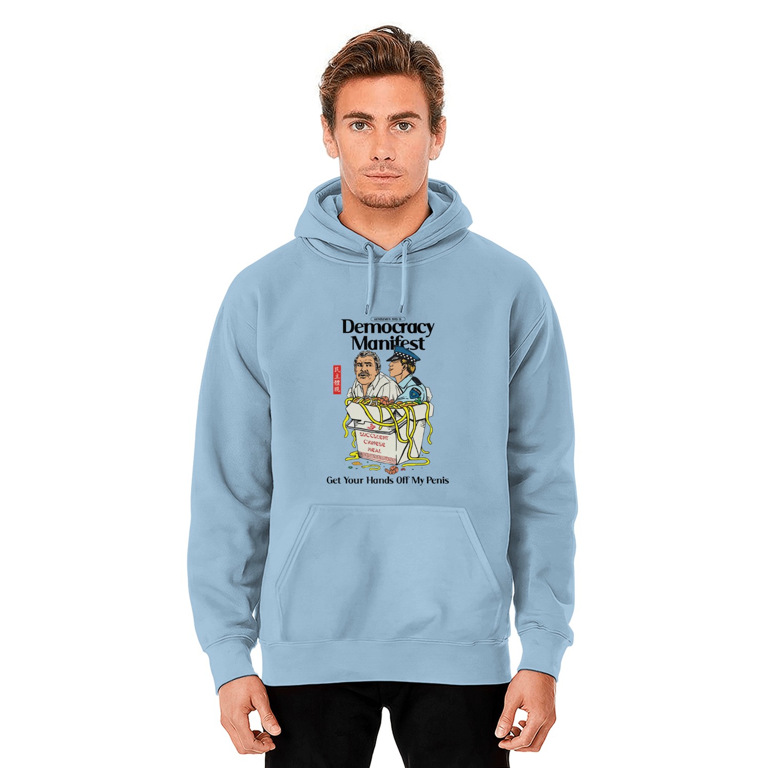 This Is Democracy Manifest ICONIC Hoodies| Funny Succulent Chinese Meal ...