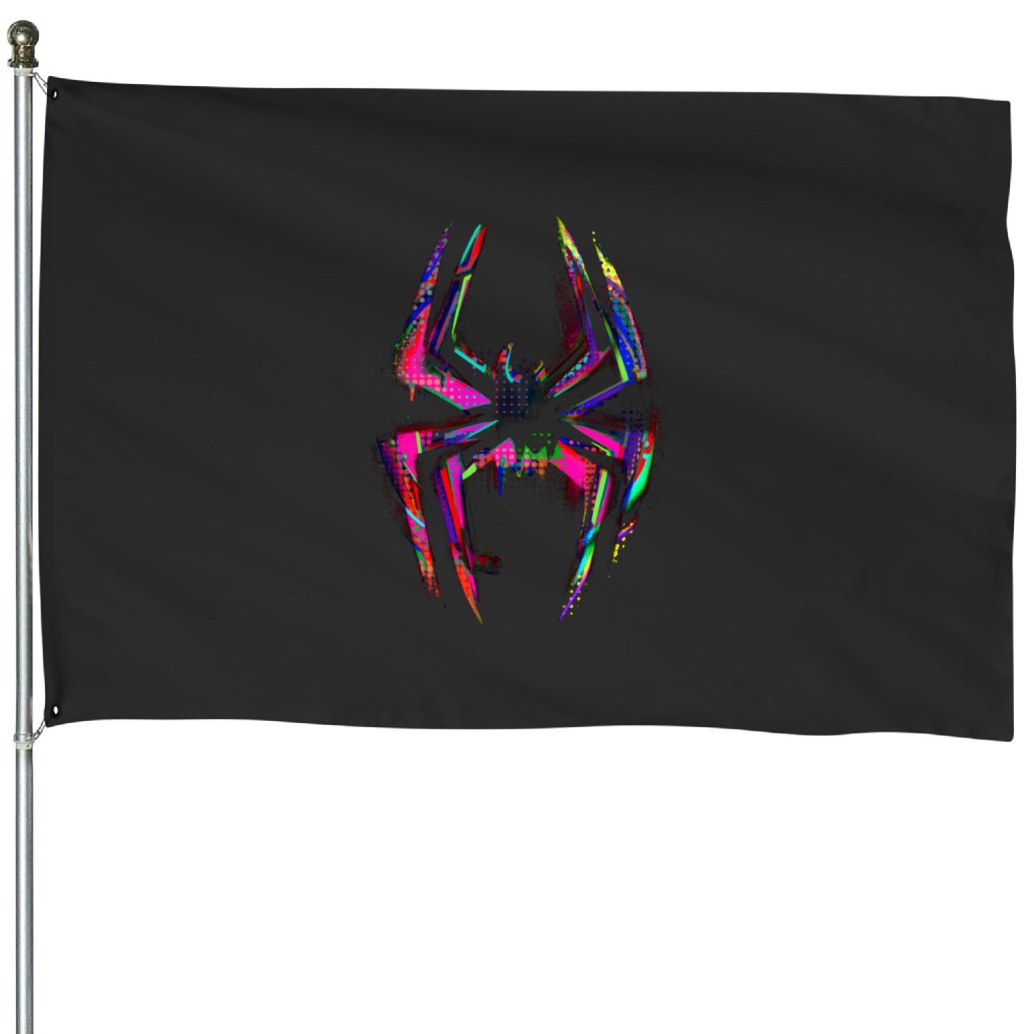 Across The Spider-Verse, Soundtrack Spiderverse House Flags, Miles ...