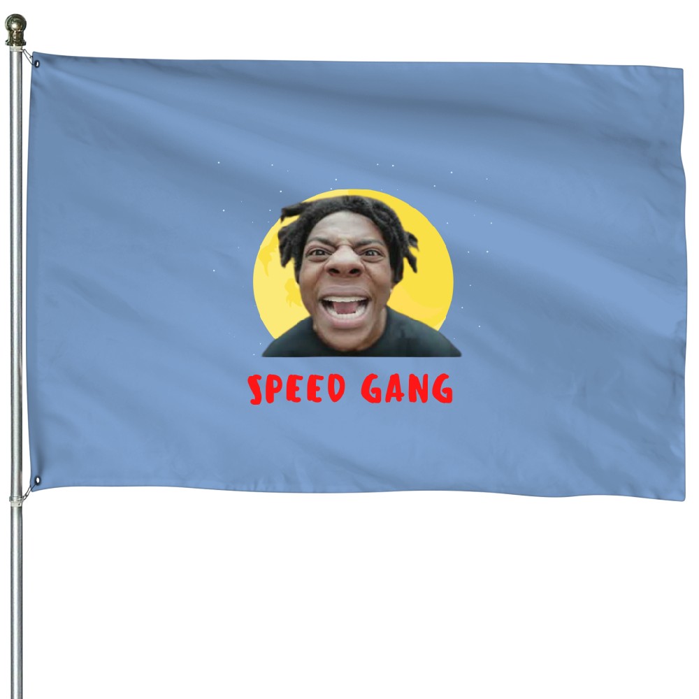 Ishowspeed Speed Gang House Flags