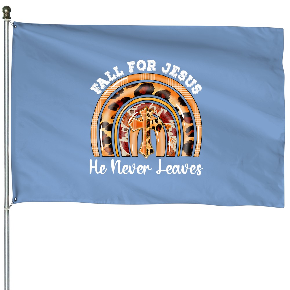 Christian Jesus Christ Christian Leopard Rainbow Fall For Jesus He ...