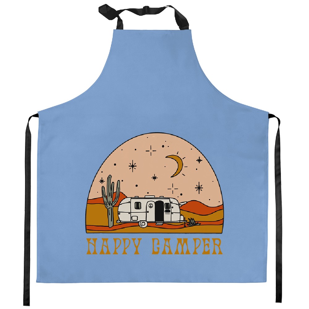 Camping Camp Airstream Desert Starry Sky Camping RVing Happy Camper ...