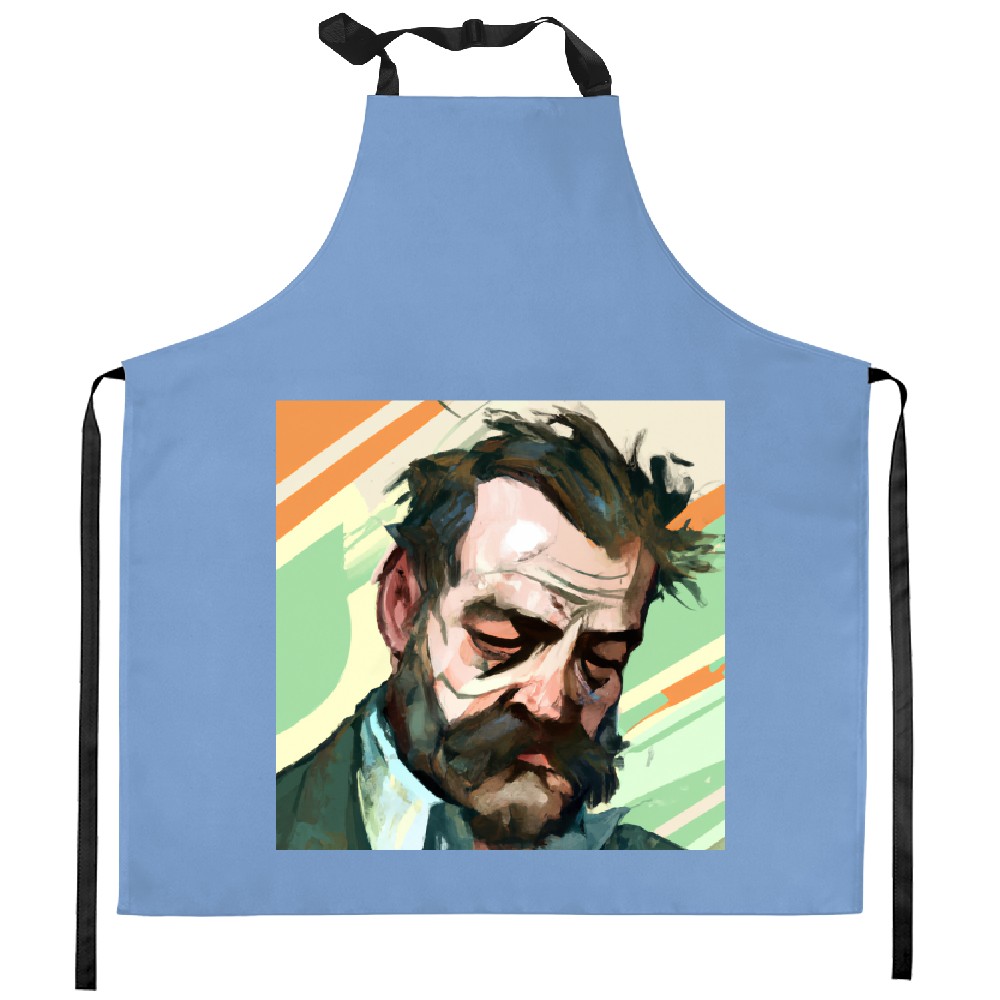 Disco Elysium - Harry Dubois Kitchen Aprons