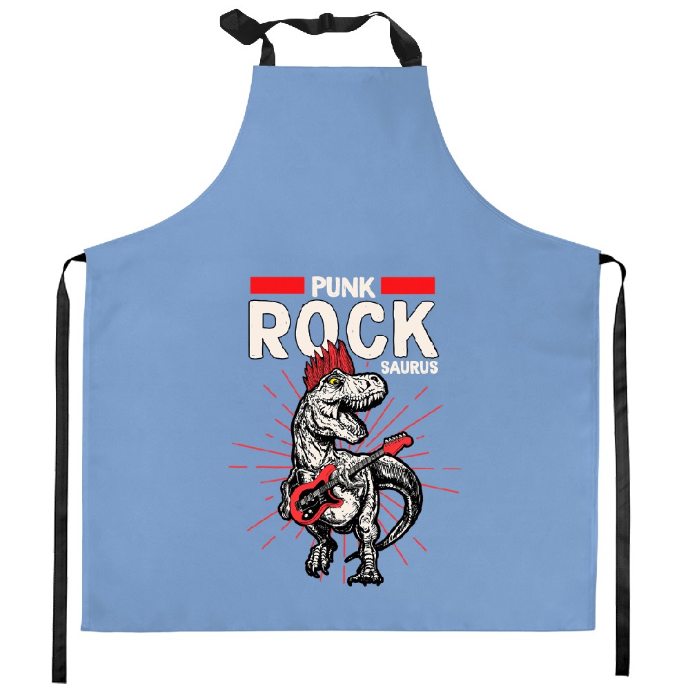 Guitarist Punk Rock Saurus TRex With Guitar Rocker Guitarist Dinosaur ...