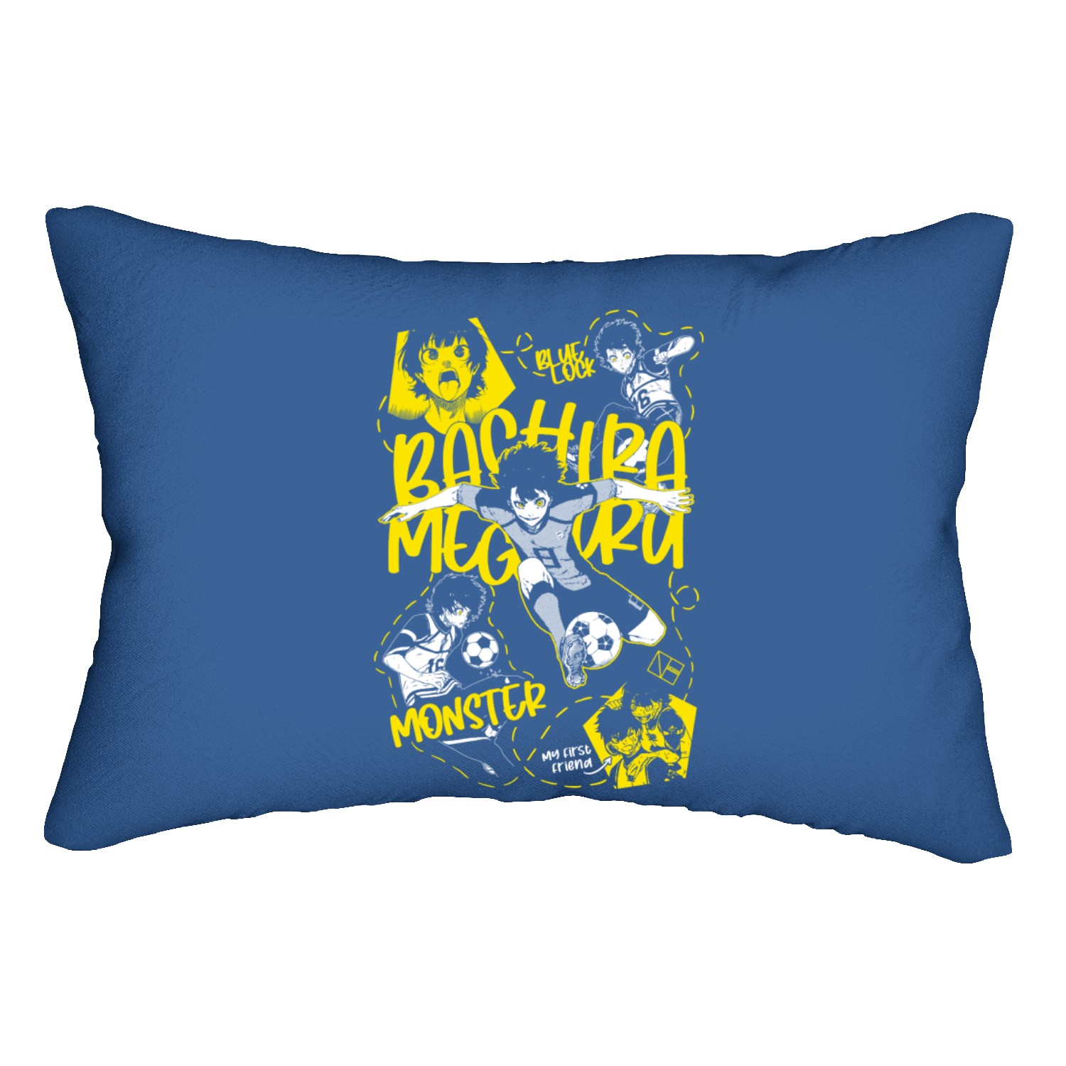 BACHIRA MEGURU - BLUE LOCK Lumbar Pillows
