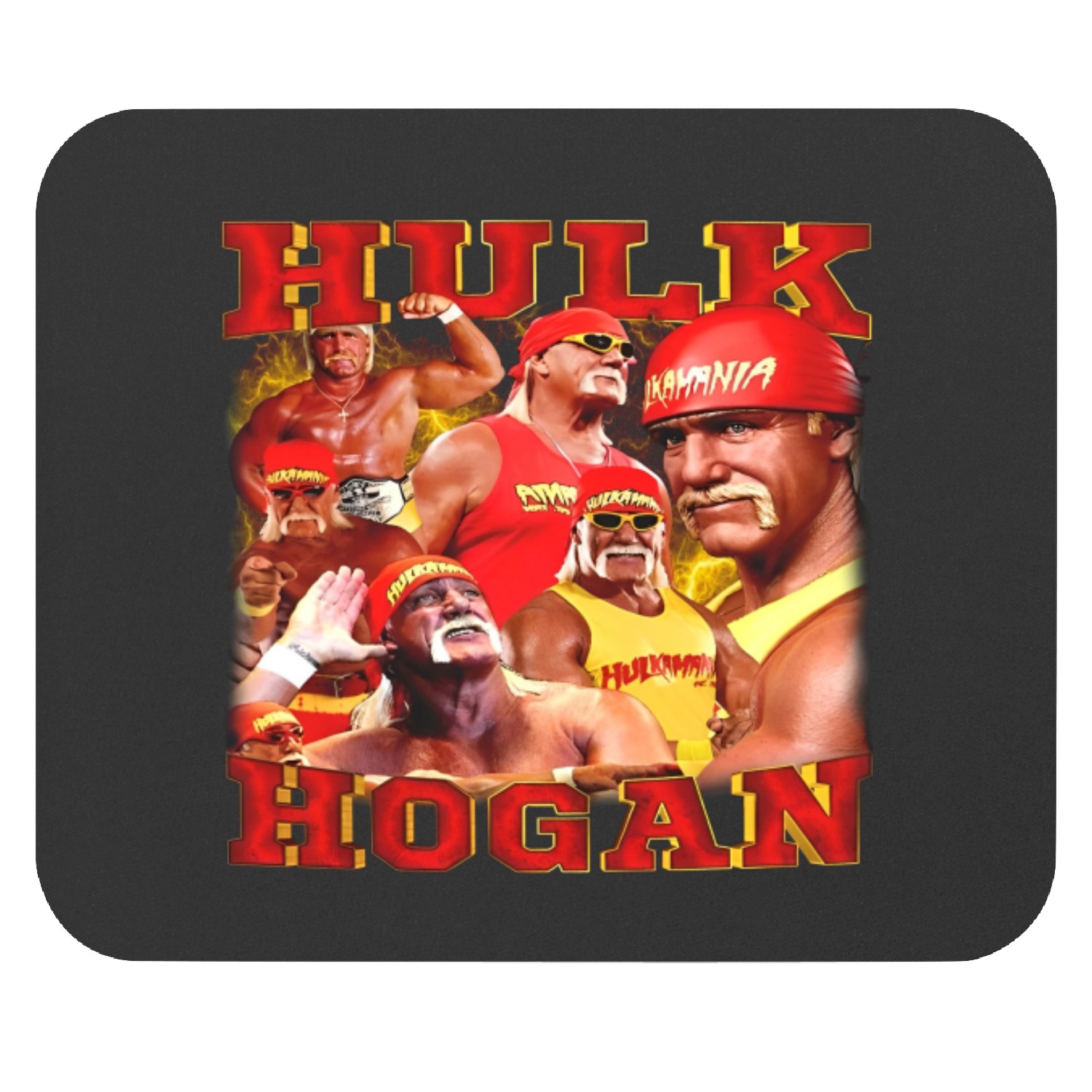Hulk Hogann Vintage Mouse Pads, Hulk Hogans Vintage Mouse Pads