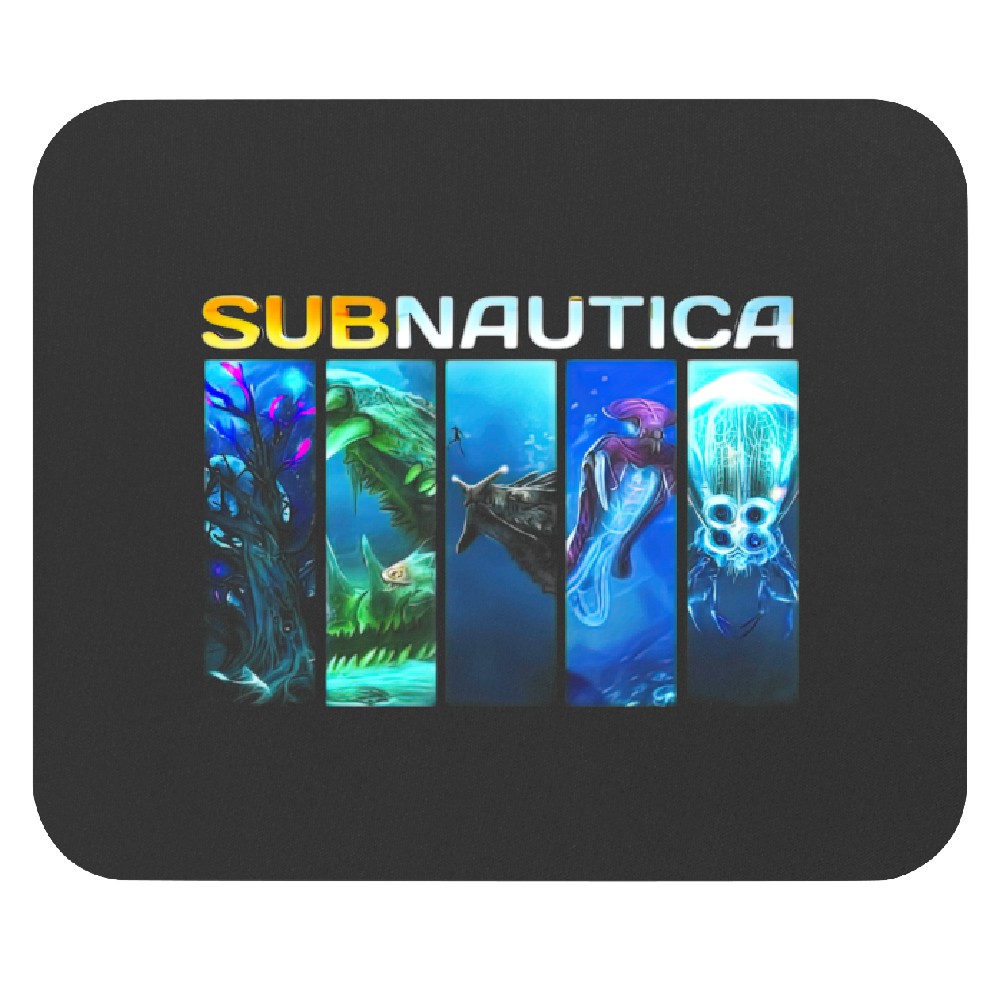 Funny Subnautica Design Arts Multiplayer Gamer Mouse Pads